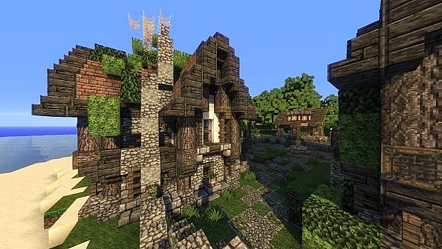 Rustic Medieval Dwelling - Download Minecraft Map