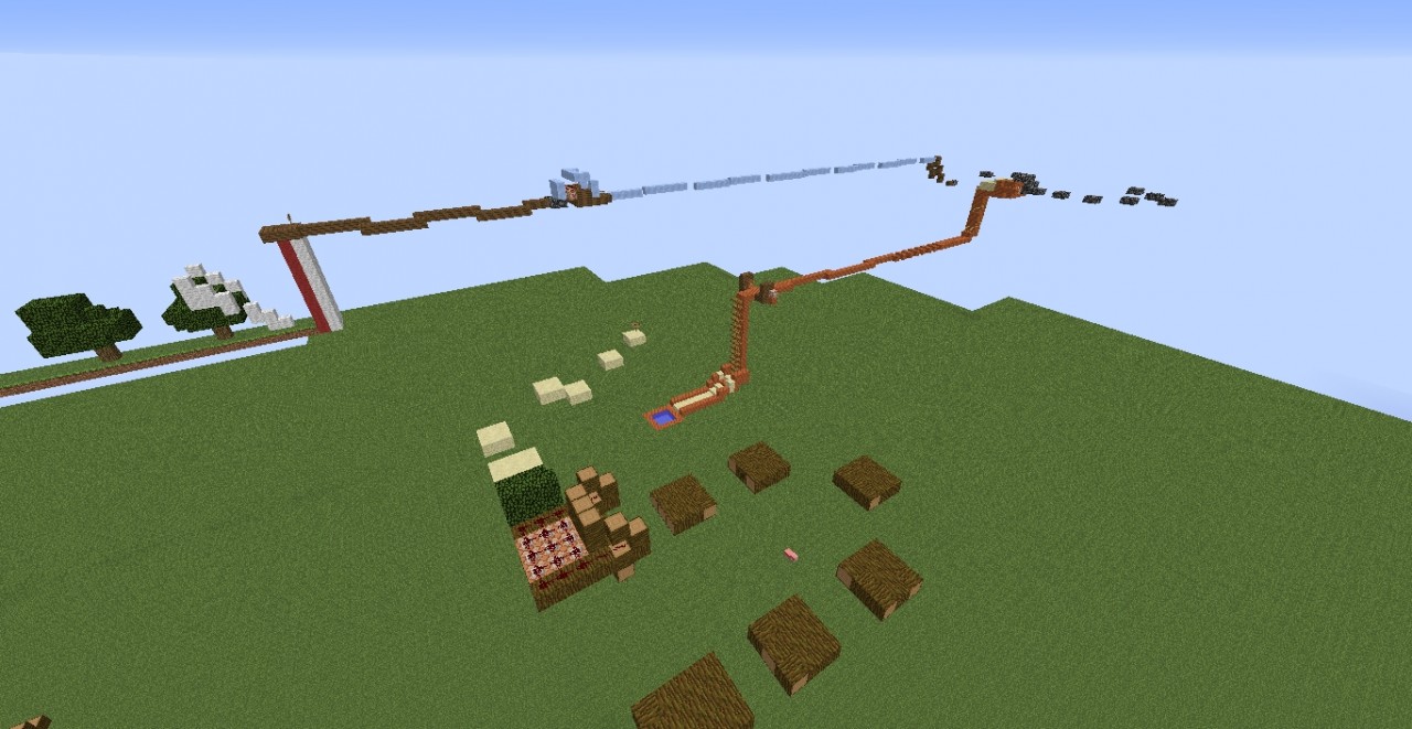 Minecraft: Long parkour course Minecraft Map