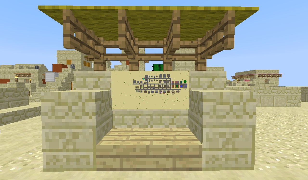 BIP Desert Village V2 Demo Build Minecraft Map