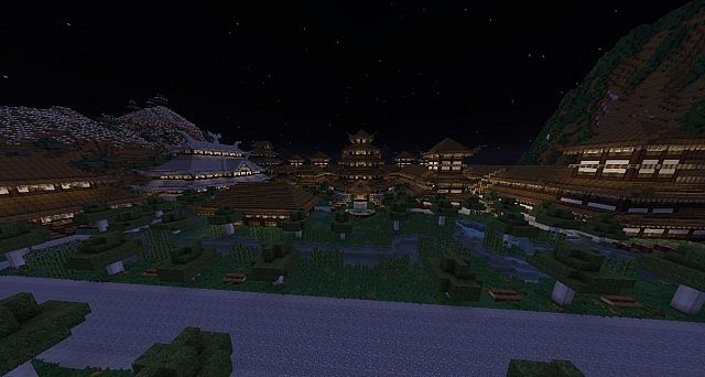Asian City Minecraft Map