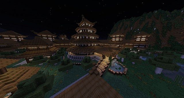 Asian City Minecraft Map