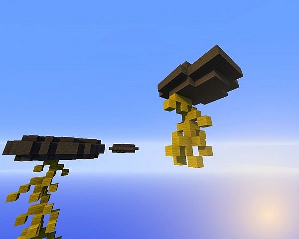 Clouds on the sky Minecraft Map