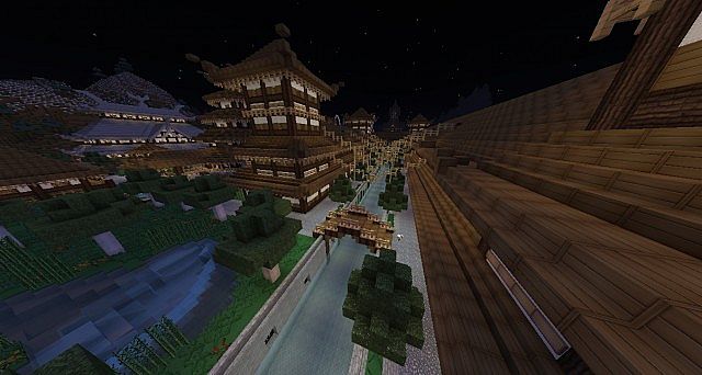 Asian City Minecraft Map