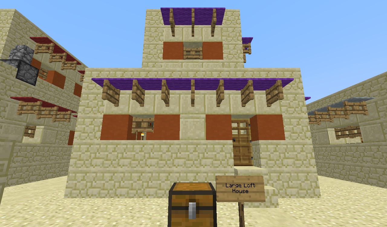BIP Desert Village V2 Demo Build Minecraft Map
