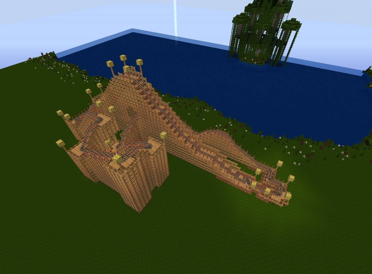ROLLERCOASTER - ACHTERBAHN Minecraft Map