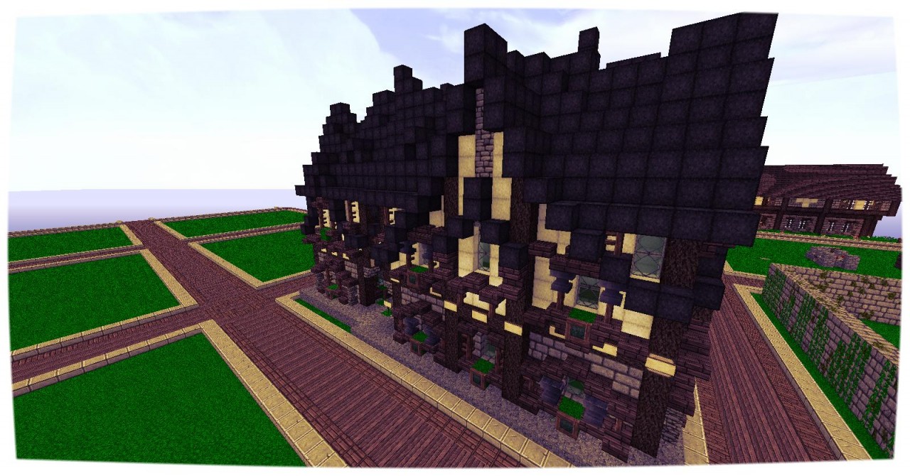 The Alley Scene: A small plot build Minecraft Map