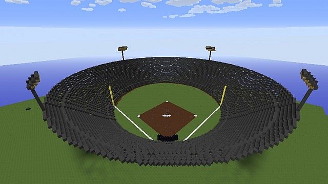 Baseball Field Minecraft Map