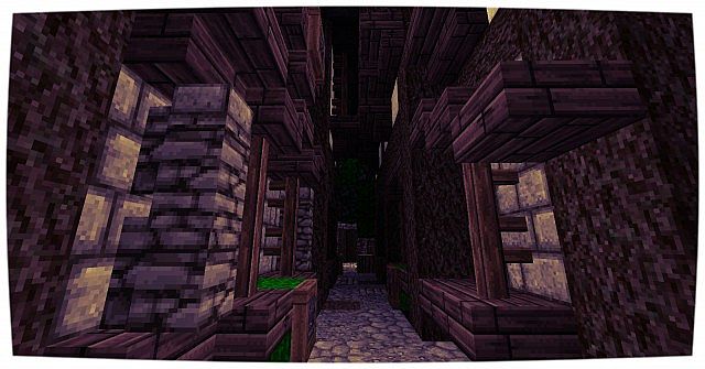 The Alley Scene: A small plot build Minecraft Map