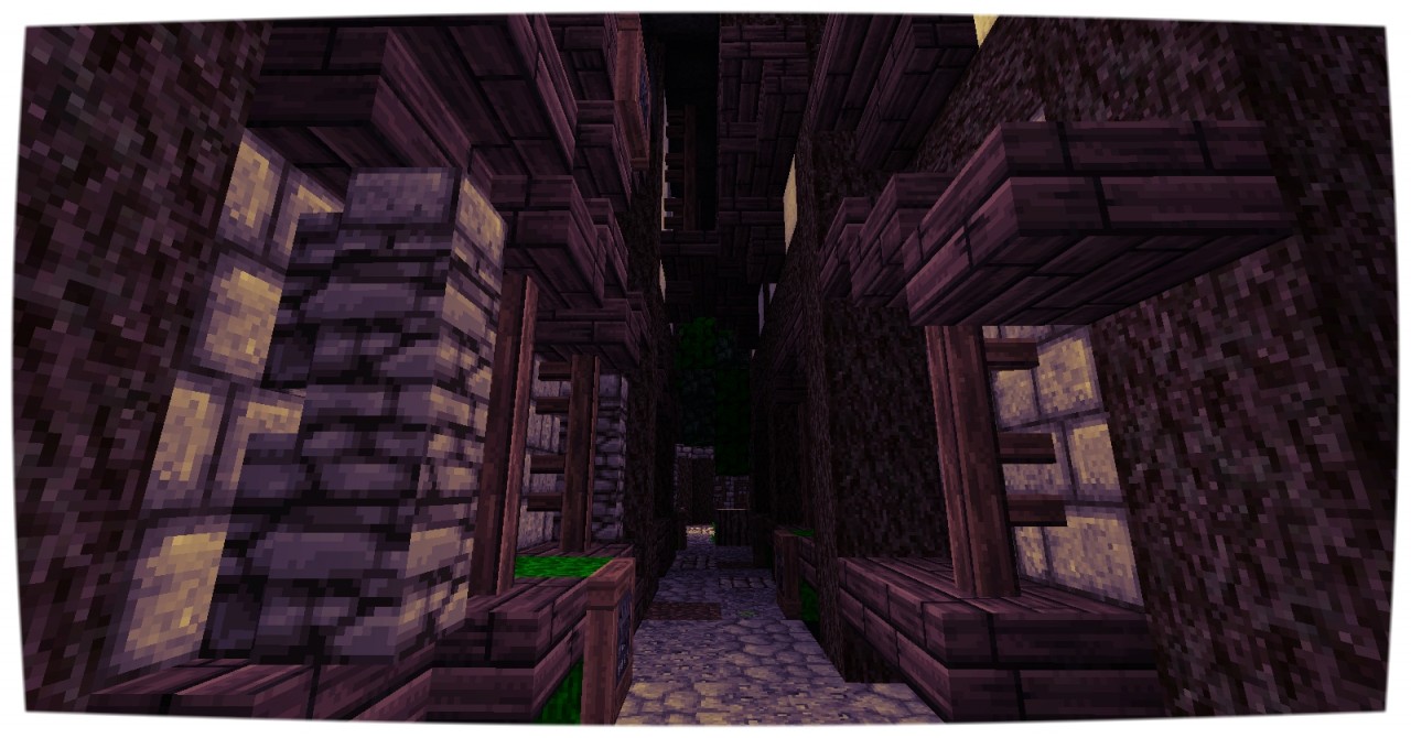The Alley Scene: A small plot build Minecraft Map