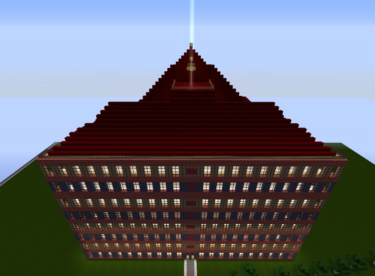 Triangle House - Dreiecks Haus Minecraft Map