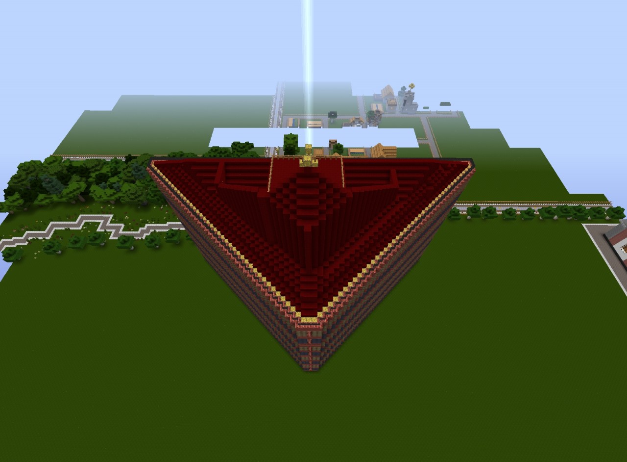 Triangle House - Dreiecks Haus Minecraft Map