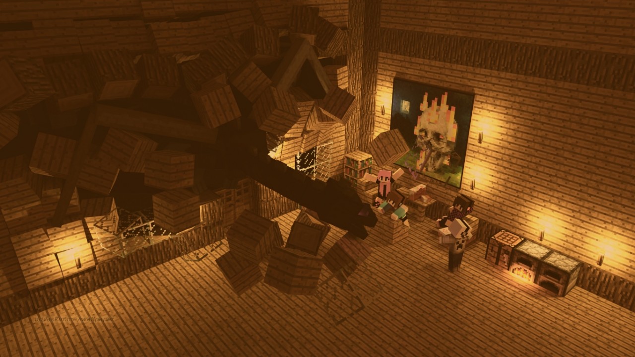 A confusing adventure Minecraft Map