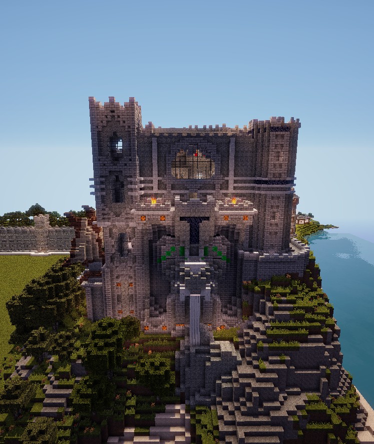 The Castle on the Hill Minecraft Map