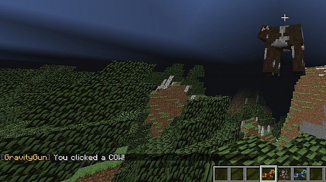 [Deprecated] Gravity Gun Minecraft Mod