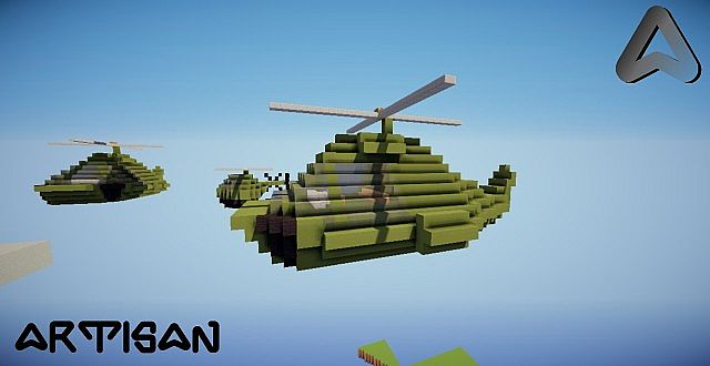 HeliPad - Sky Wars Map ~ Artisan Builds Team Minecraft Map