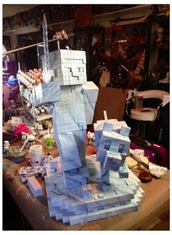 The Minecraft Art Exhibit