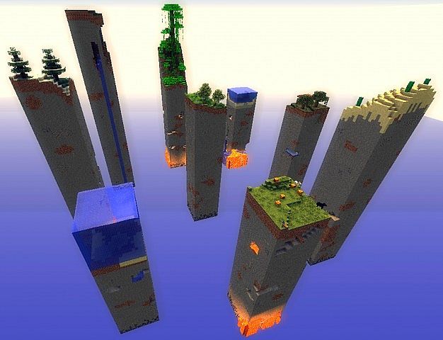 Chunky Lands Minecraft Map