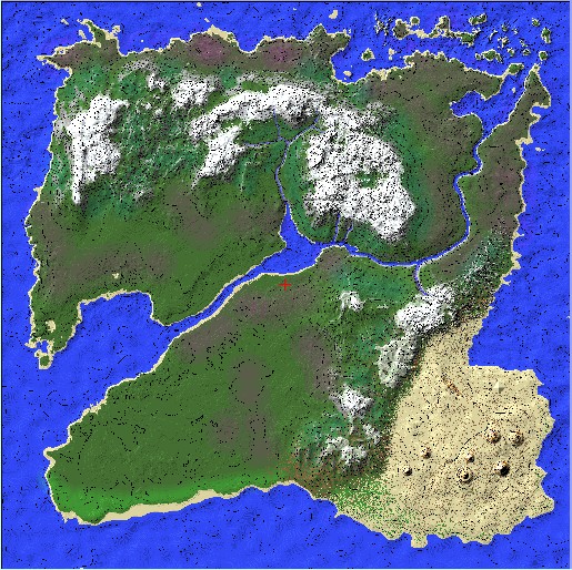 Boulder Mountain Map Minecraft Map