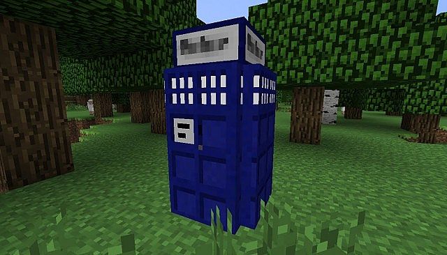 Minecraft Dr Who TARDIS Minecraft Map