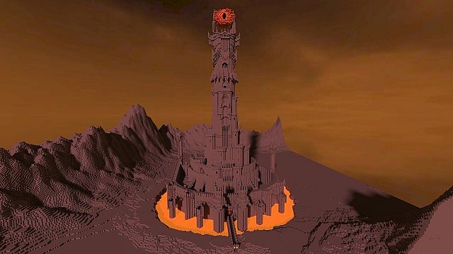 The Lord of the Rings - Middle Earth Minecraft Map