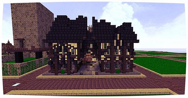 The Alley Scene: A small plot build Minecraft Map