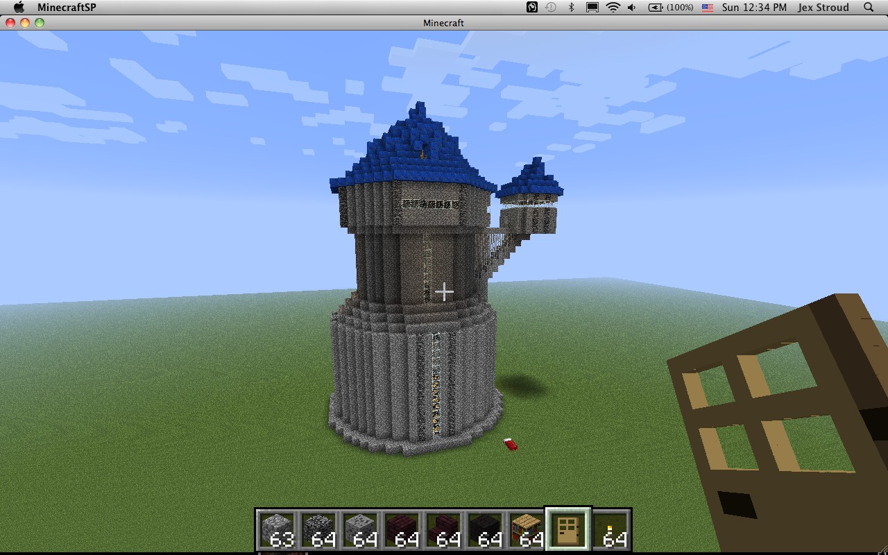 Great Cobblestone Tower Minecraft Map