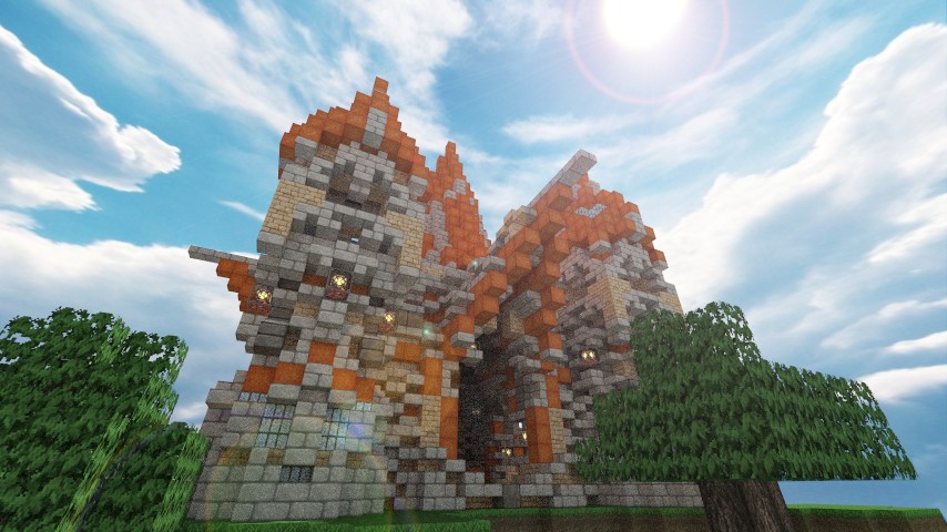 Little Orange Structure [Schematic] [FromMyOldChest] Minecraft Map