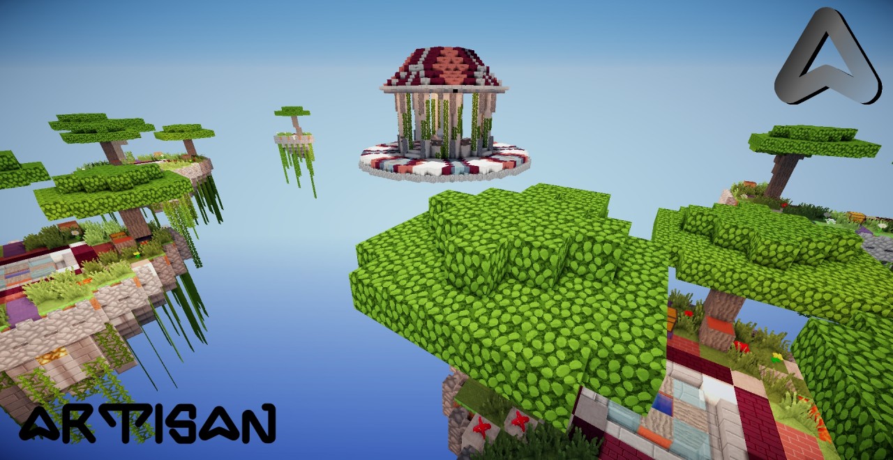 Sky Temple - Sky Wars Map ~ Artisan Builds Team Minecraft Map