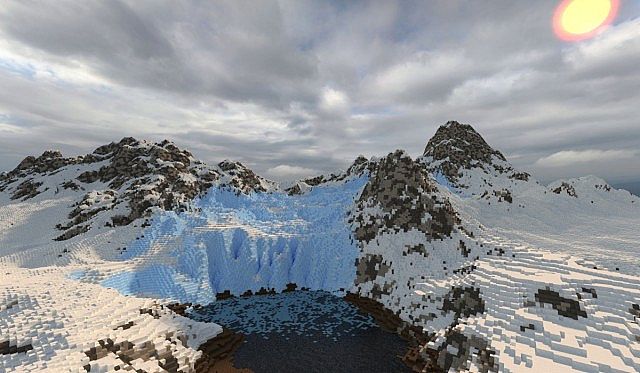Glacial Peaks : Glacier Test Minecraft Map