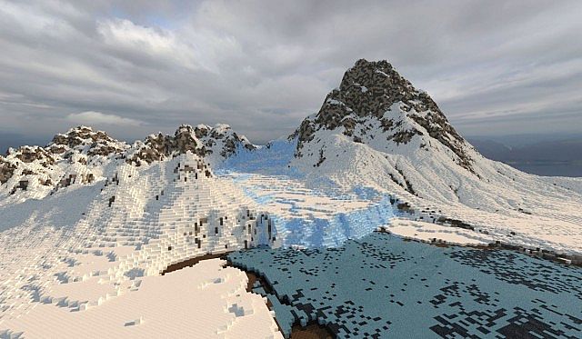 Glacial Peaks : Glacier Test Minecraft Map