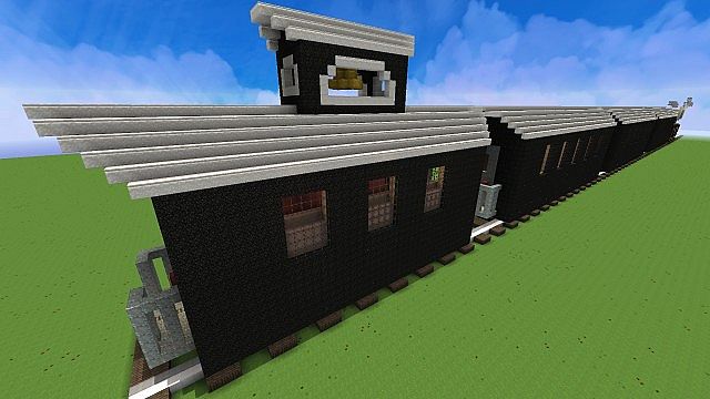 Giant Train Minecraft Map