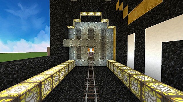 Giant Train Minecraft Map