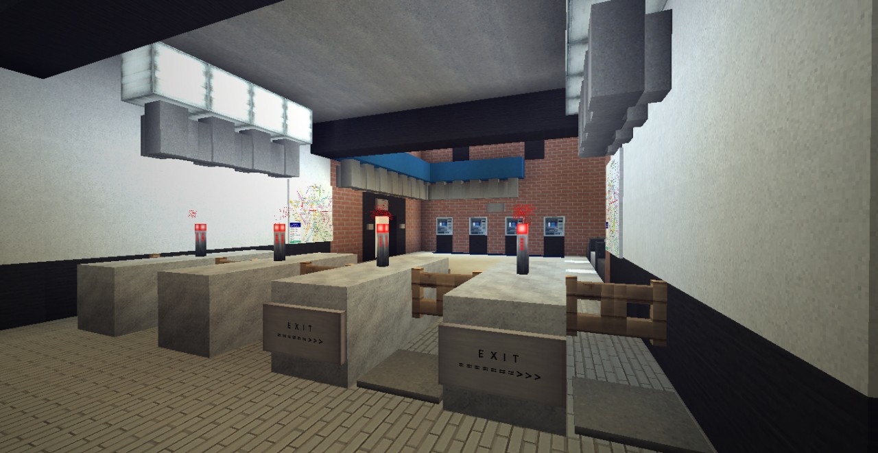 Saint Laurence Station & Plaza | Lapiz Point | AC Minecraft Map