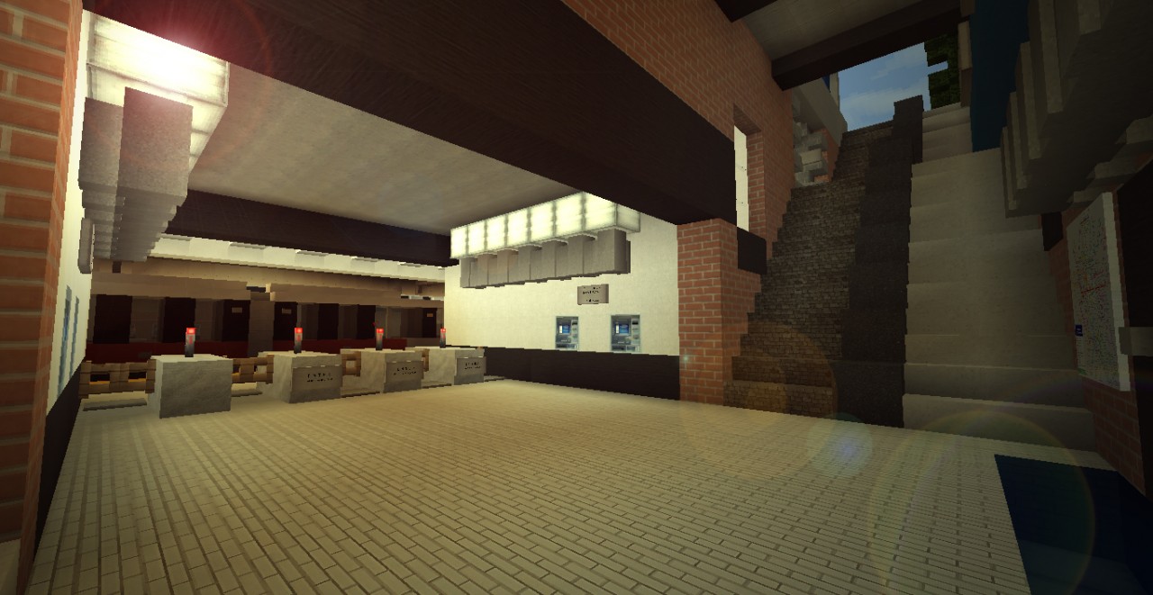 Saint Laurence Station & Plaza | Lapiz Point | AC Minecraft Map