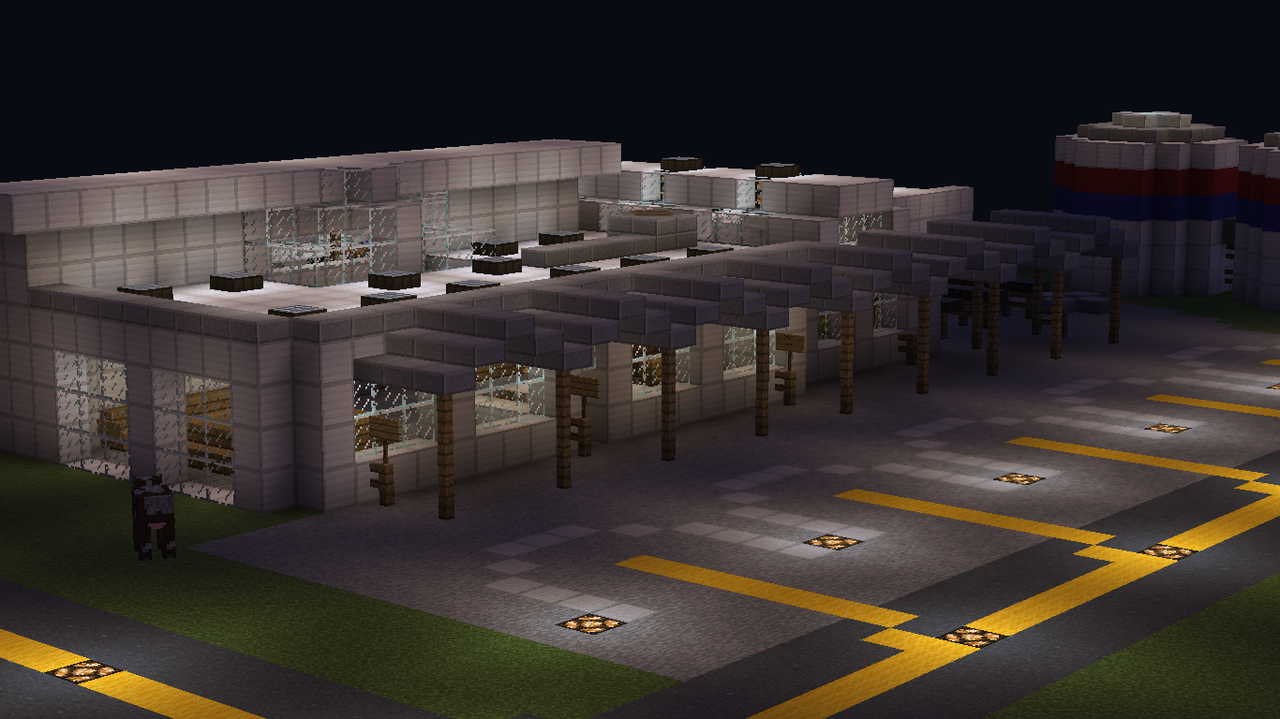 Delta City Regional Airport Minecraft Map