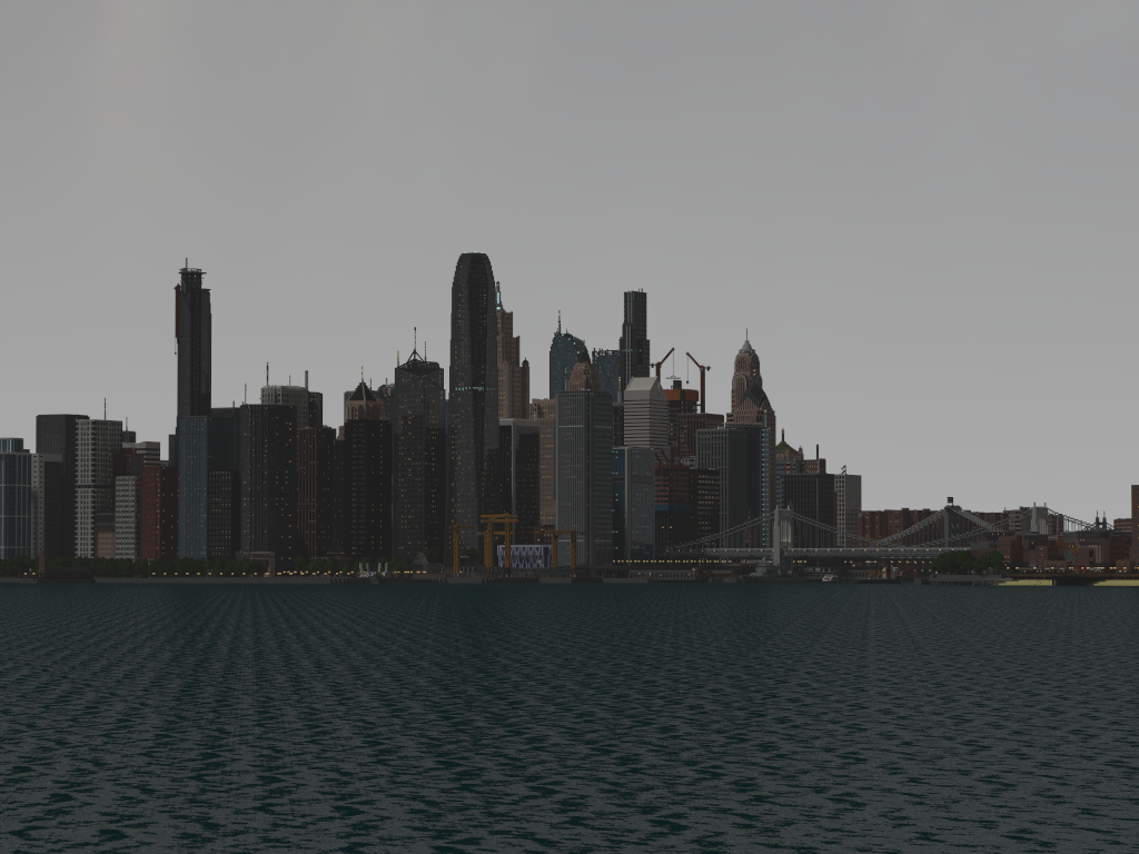 City of Tranton (North American Metropolis Project) Minecraft Map