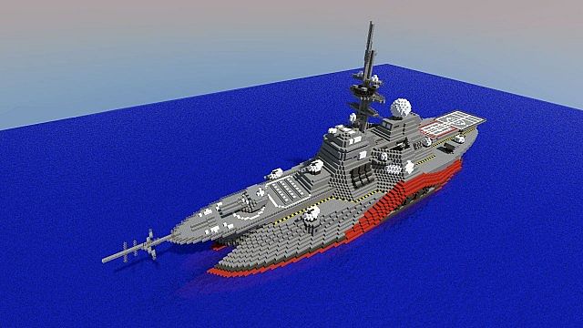 Sea control ship Minecraft Map