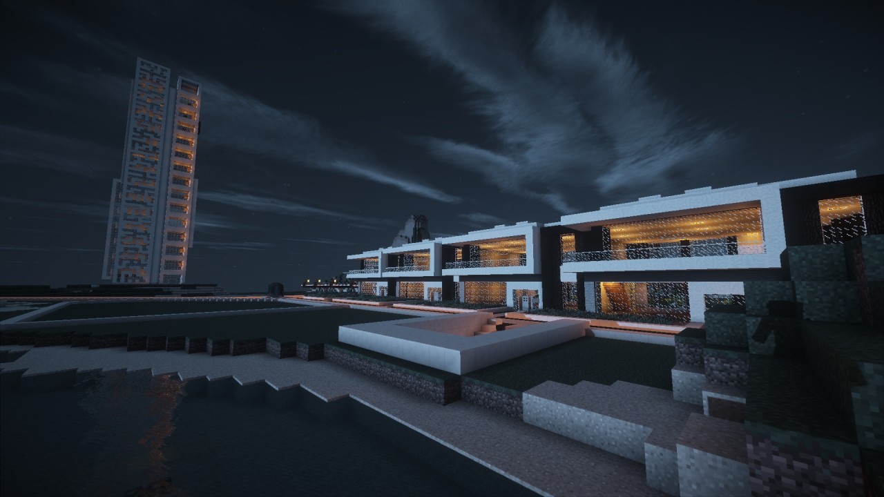 Modern Terraced House #2 Minecraft Map