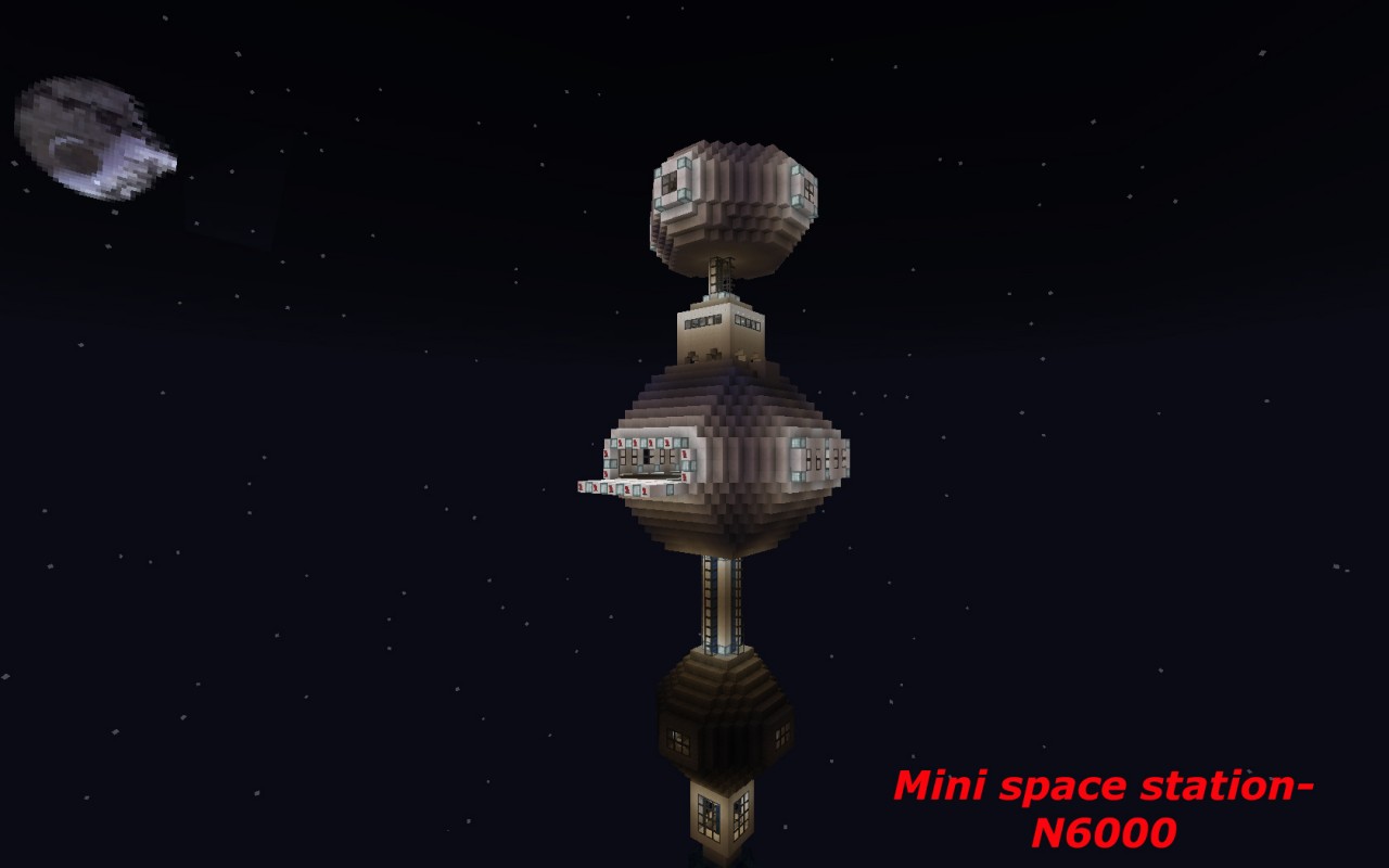 Mini Space Station - N6000 Non-Residental Minecraft Map