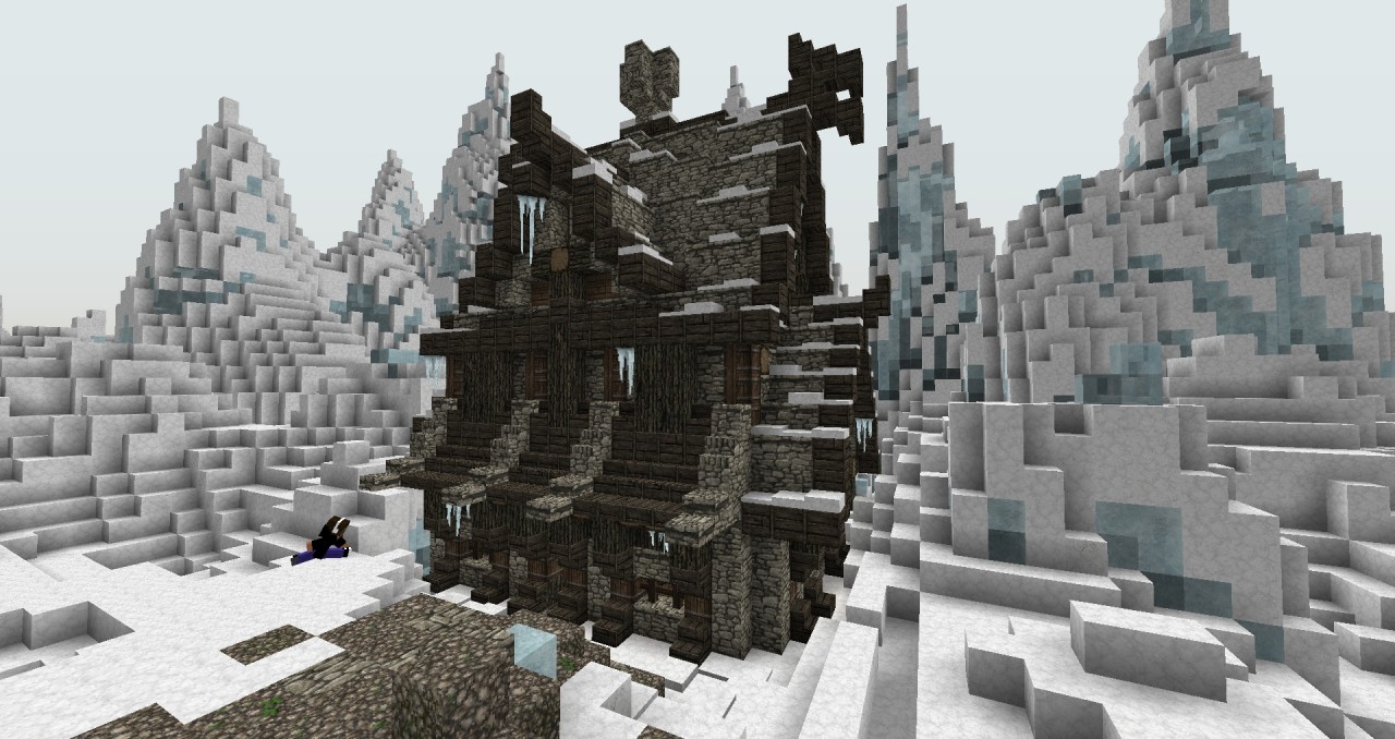 The Icy Town of Glaciem Minecraft Map