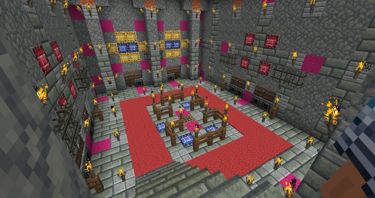 Base I worked on in factons. Minecraft Map