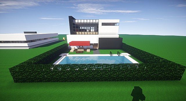 Modern House Minecraft Map