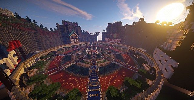 Minigame Hub Minecraft Map