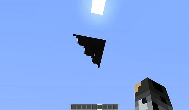 stealth bomber Minecraft Map