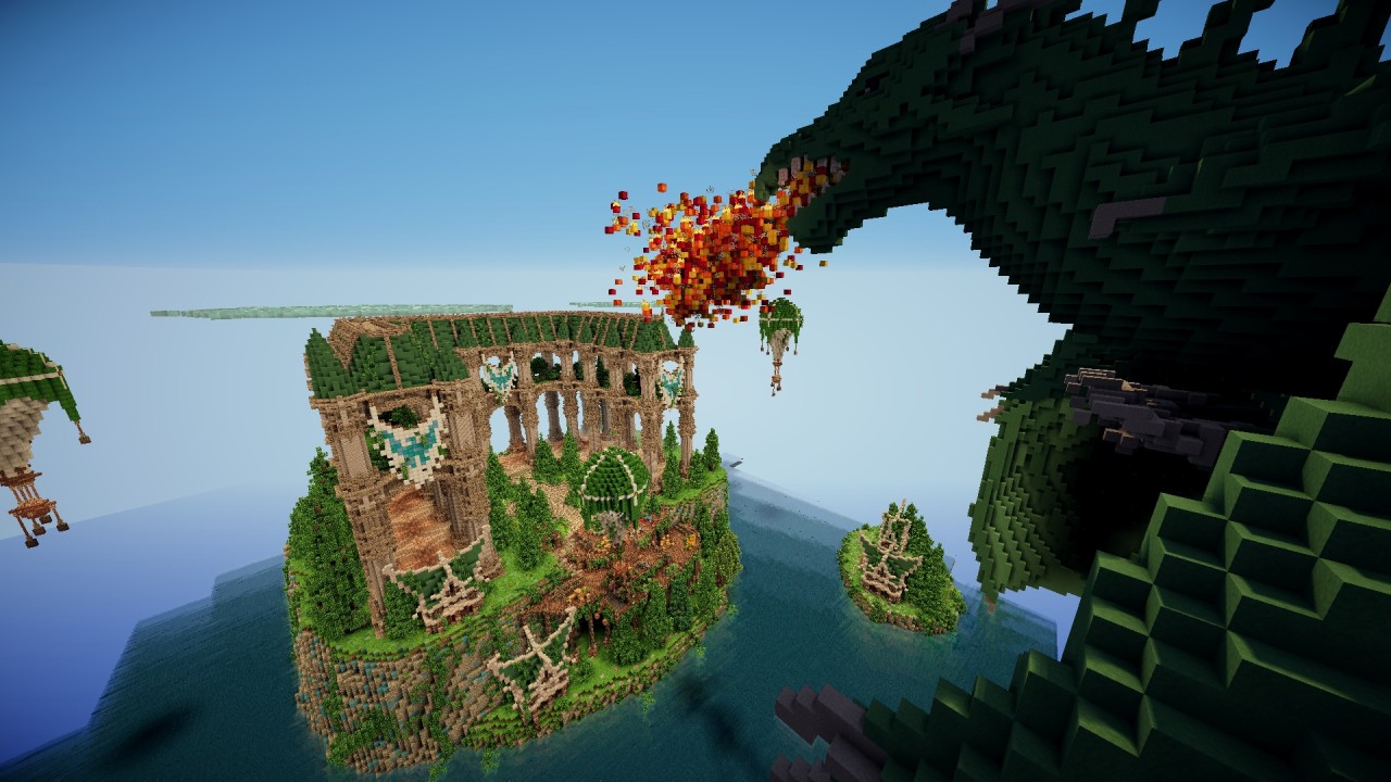 Elven Hub by TeamDmon Minecraft Map