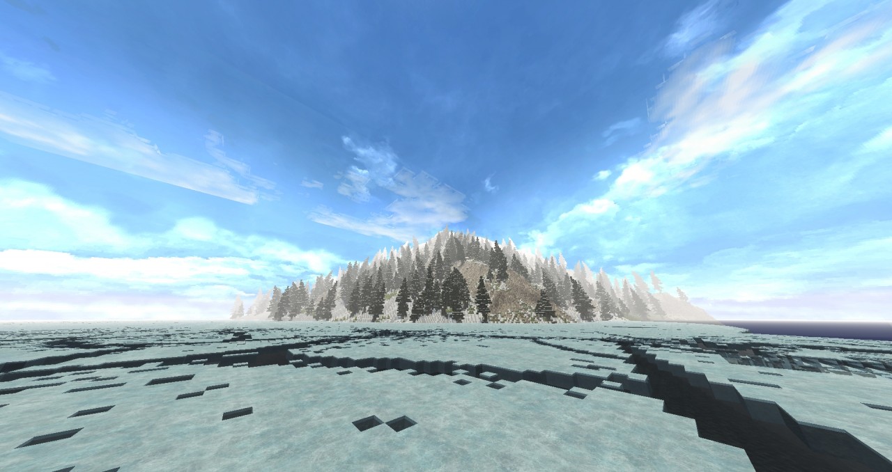 The Outlands Island of Jhaque (just the island) Minecraft Map