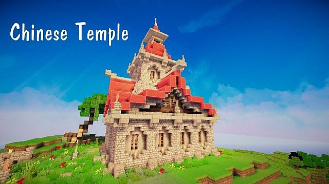 Chinese Temple Minecraft Map