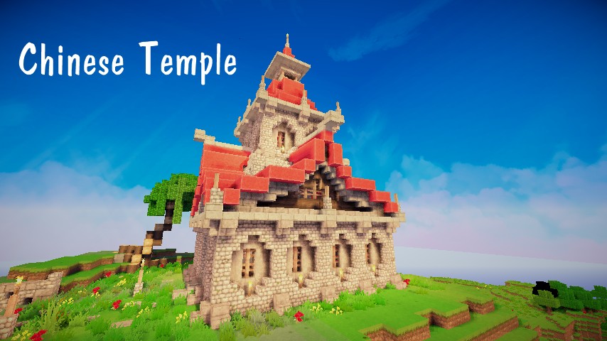 Chinese Temple Minecraft Map