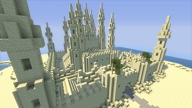 The Sand Castle Minecraft Map