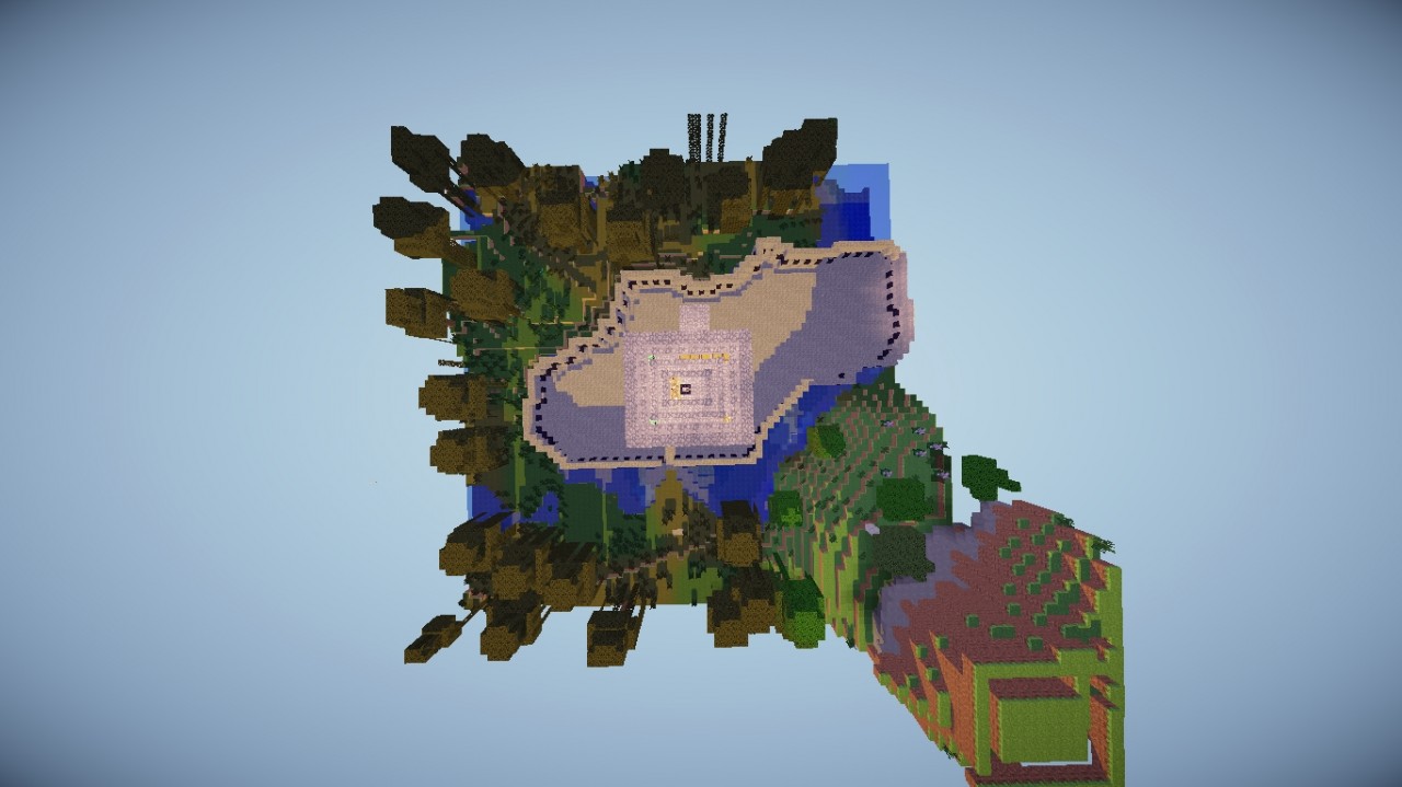 HARDCORE MAP: Minecraft Battle Coliseum | Download Aviable Minecraft Map